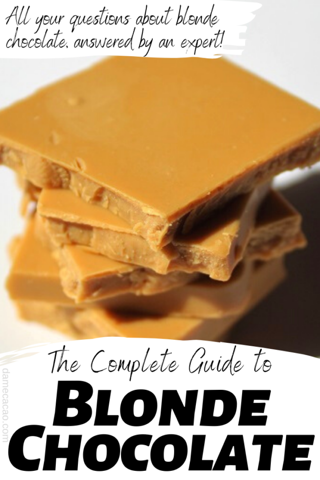 What's Blonde Chocolate? (Caramelized White Chocolate Recipe)